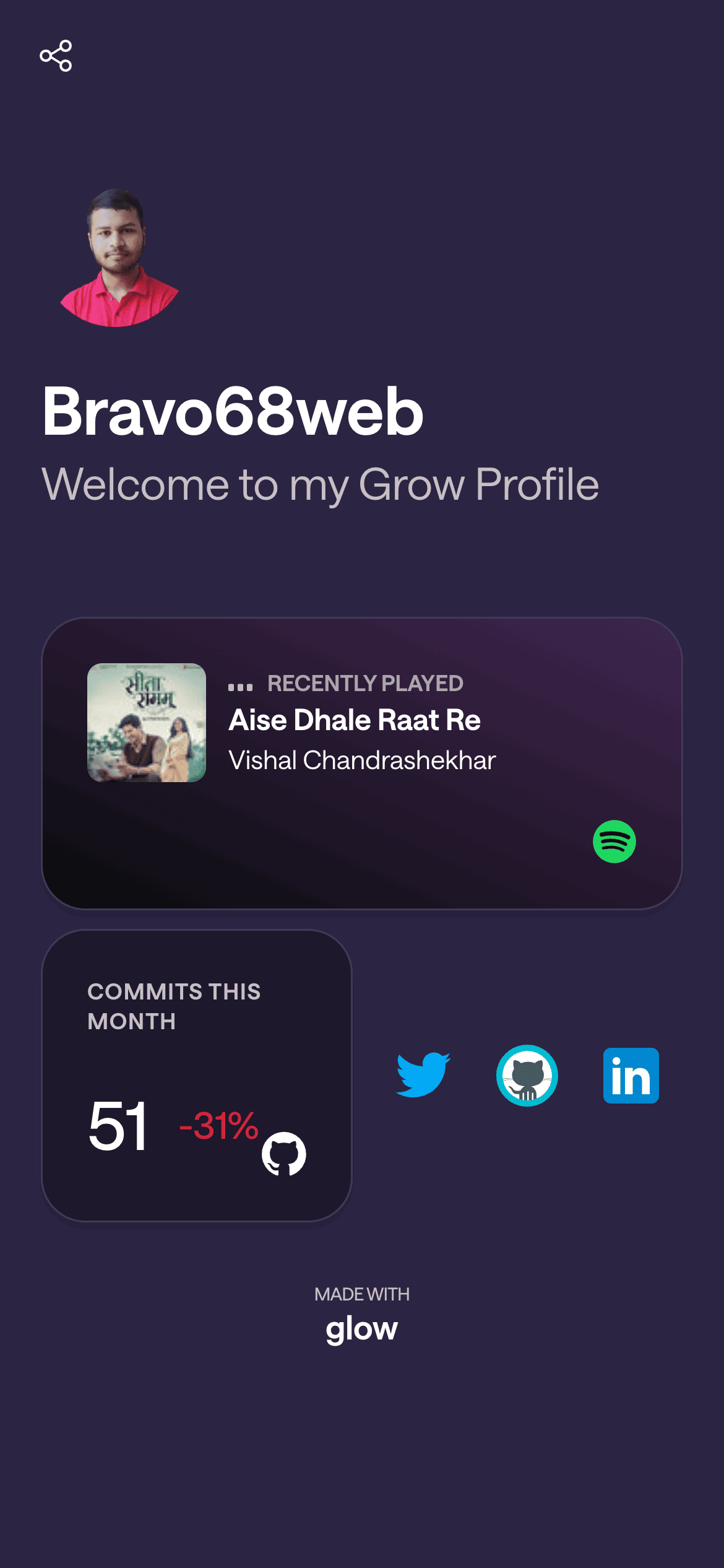 Linky - A delightfully rich link-in-bio.